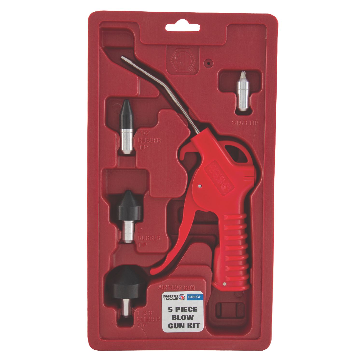 5 PIECE BLOW GUN KIT - Matco Tools