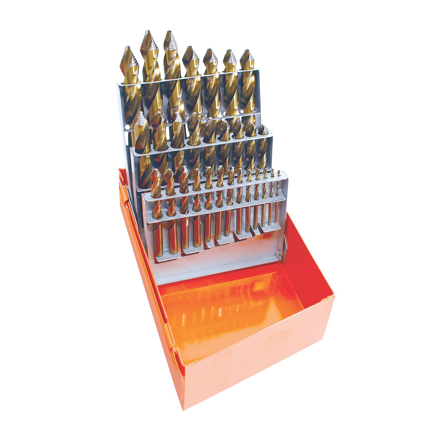 HYPER-STEP COBALT STUBBY REDUCED SHANK DRILL BIT SET, 29 PIECE - Matco ...